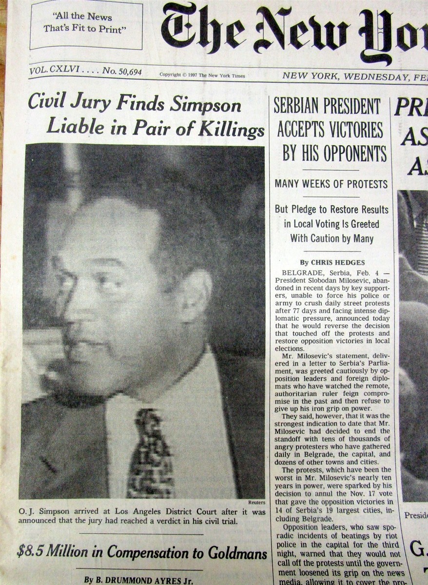 Oj Simpson Neamhchiontach OJ Simpson Made All Visitors, Including