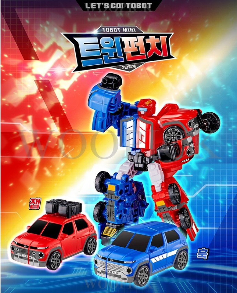 TOBOT 2024 TWIN PUNCH Mini Ver. Hook&Jab Combine Transformer Robot ...