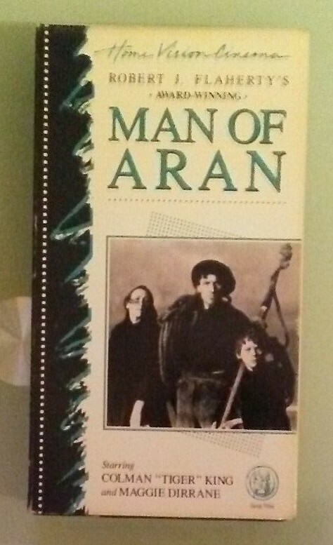 robert j flaherty MAN OF ARAN colman tiger king VHS VIDEOTAPE | eBay