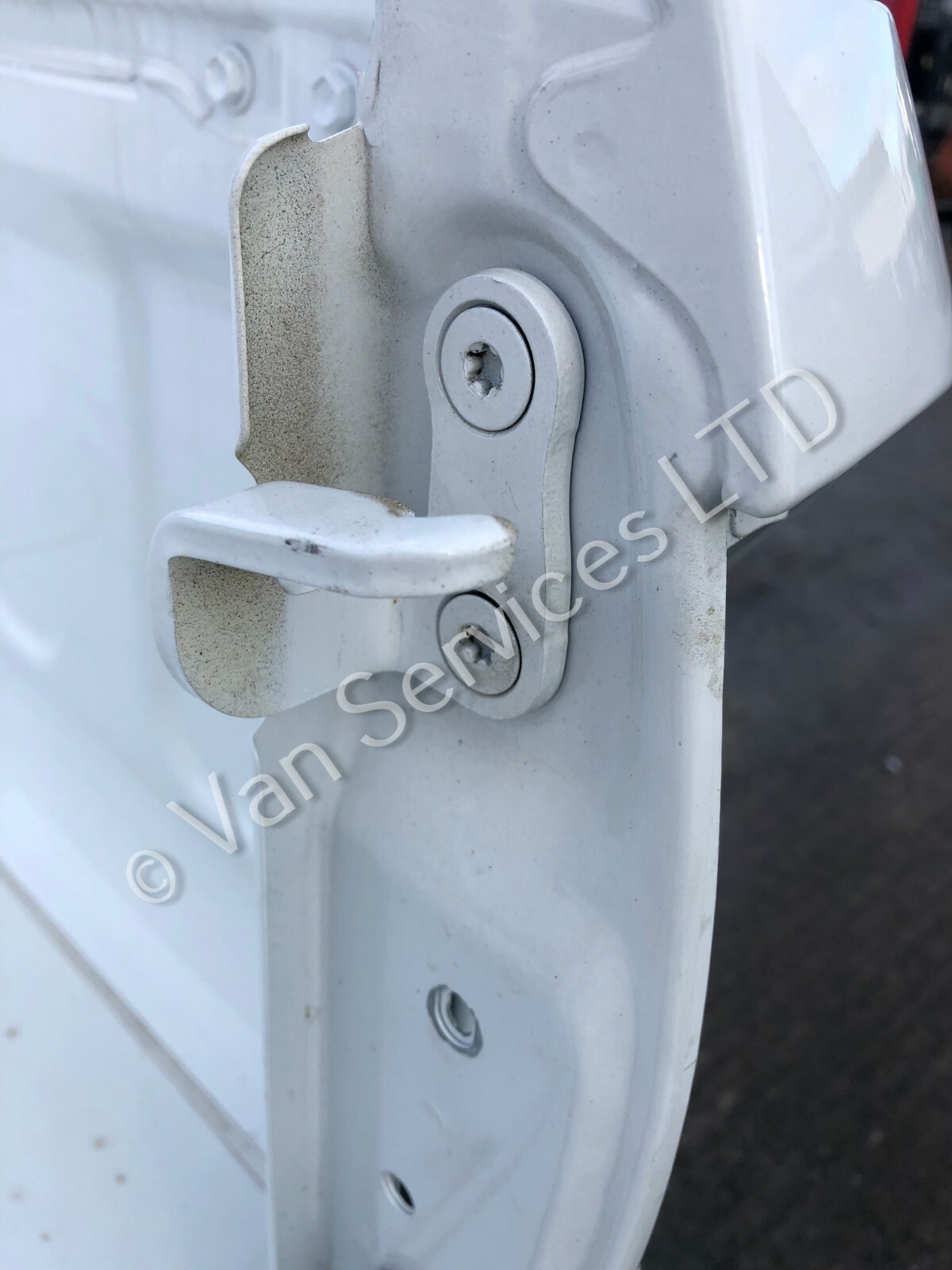 Genuine Toyota Hilux Rear Tailgate Striker Catches PAIR Double Handle ...