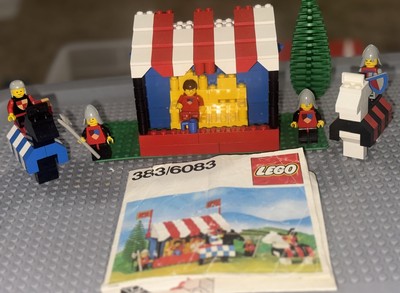 Vintage Lego #383 / 6083 KNIGHT'S TOURNAMENT - Classic Castle 1979 NOT ...