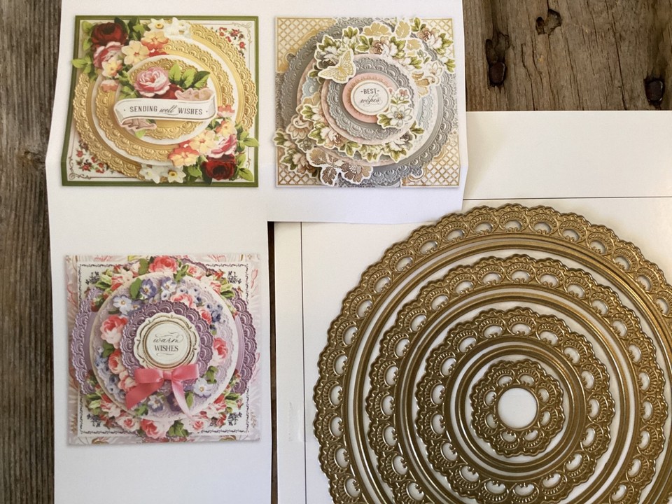 Anna Griffin Round Cardcentric Compendium Dies | eBay