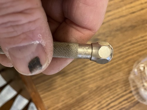 Vintage L.S. Starrett Slotted Screwdriver (?) Scribe Knurled Handle | eBay