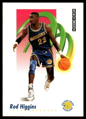 1991-92 SkyBox Rod Higgins Golden State Warriors #91 | eBay