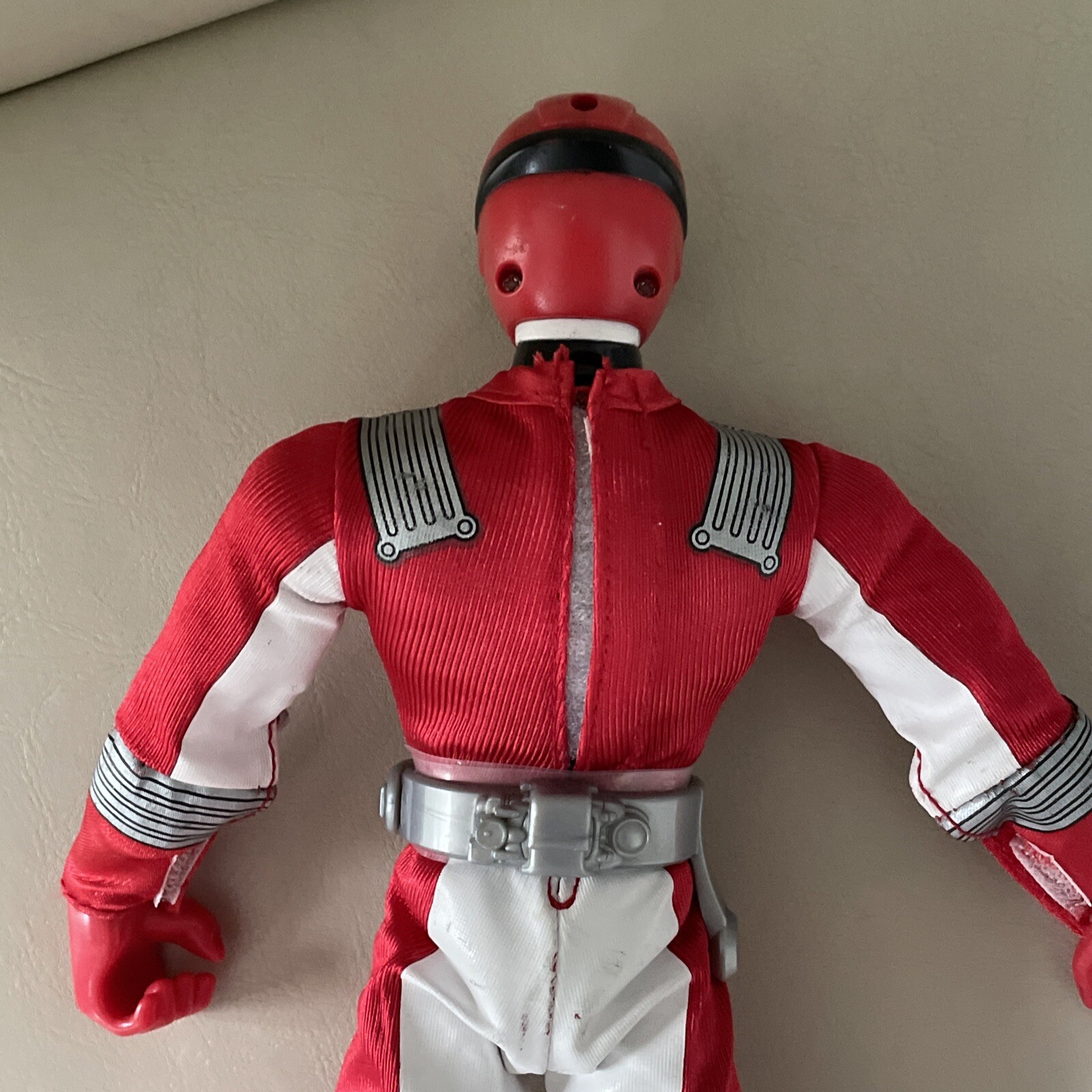 BANDAI TALKING POWER RANGERS OPERATION OVERDRIVE RED RANGER ACTION ...