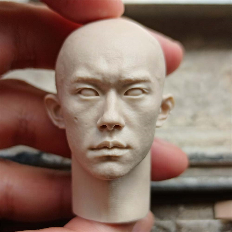 1/6 Scale Chosin Without Hair Jackson Yee Head Sculpt Unpainted Fit 12 ...