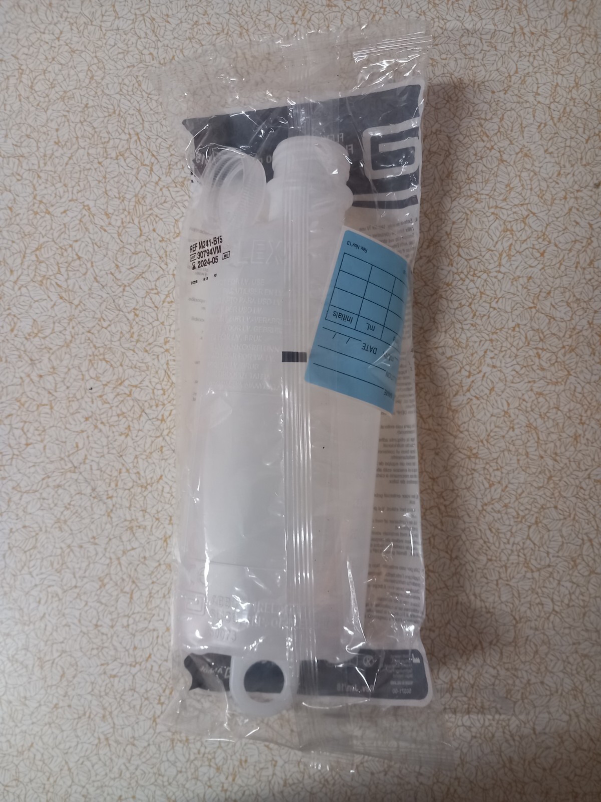 2 X Abbott Flexiflo Flexitainer 500ml Enteral Feeding M241-b15 Feed or ...