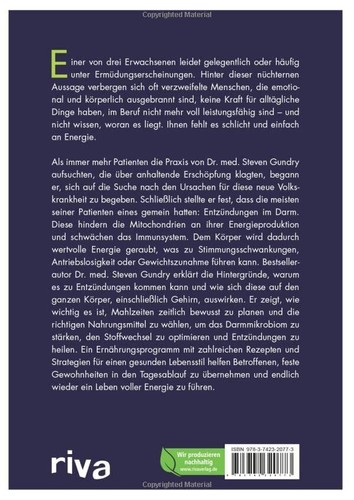 Steven R. Gundr Voller Energie statt völlig fertig: Stoffwechsel ...