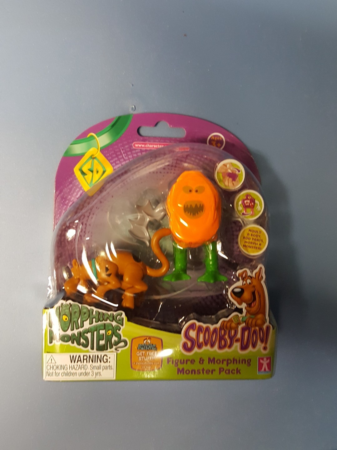 Scooby Doo Figure & Morphing Monster Putty Pack Orange Monster USA ...