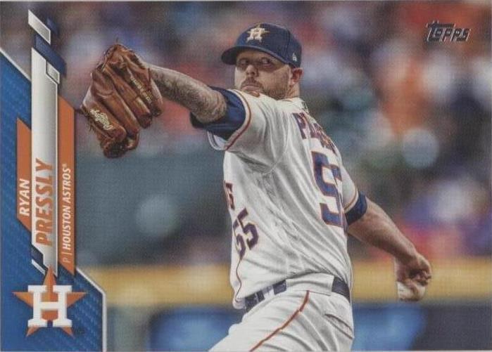 2020 Topps - Ryan Pressly #163 Blue Border /299 for sale online | eBay