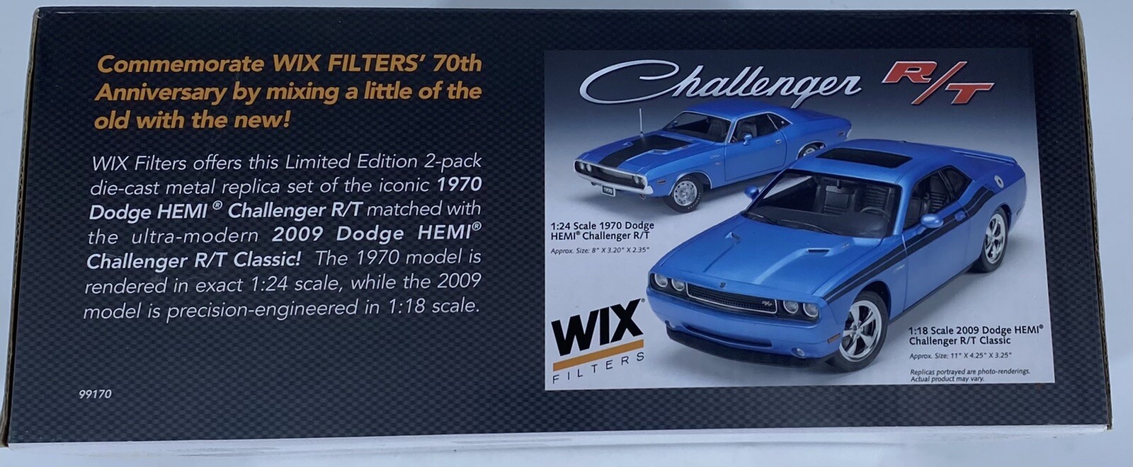 Wix 70th Anniversary Commemorative Die Cast Collector Set Challengers ...