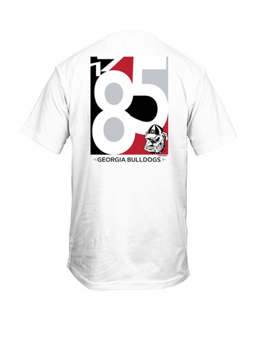 New World Graphics Georgia Collegiate Football UGA Big Numbers Adult ...