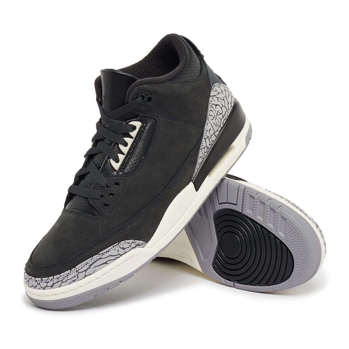 Nike Air Jordan Retro 3 WMNS OFF NOIR W Black Oreo Cement Nike Air Jordan Retro 3 WMNS OFF NOIR W Black Oreo Cement