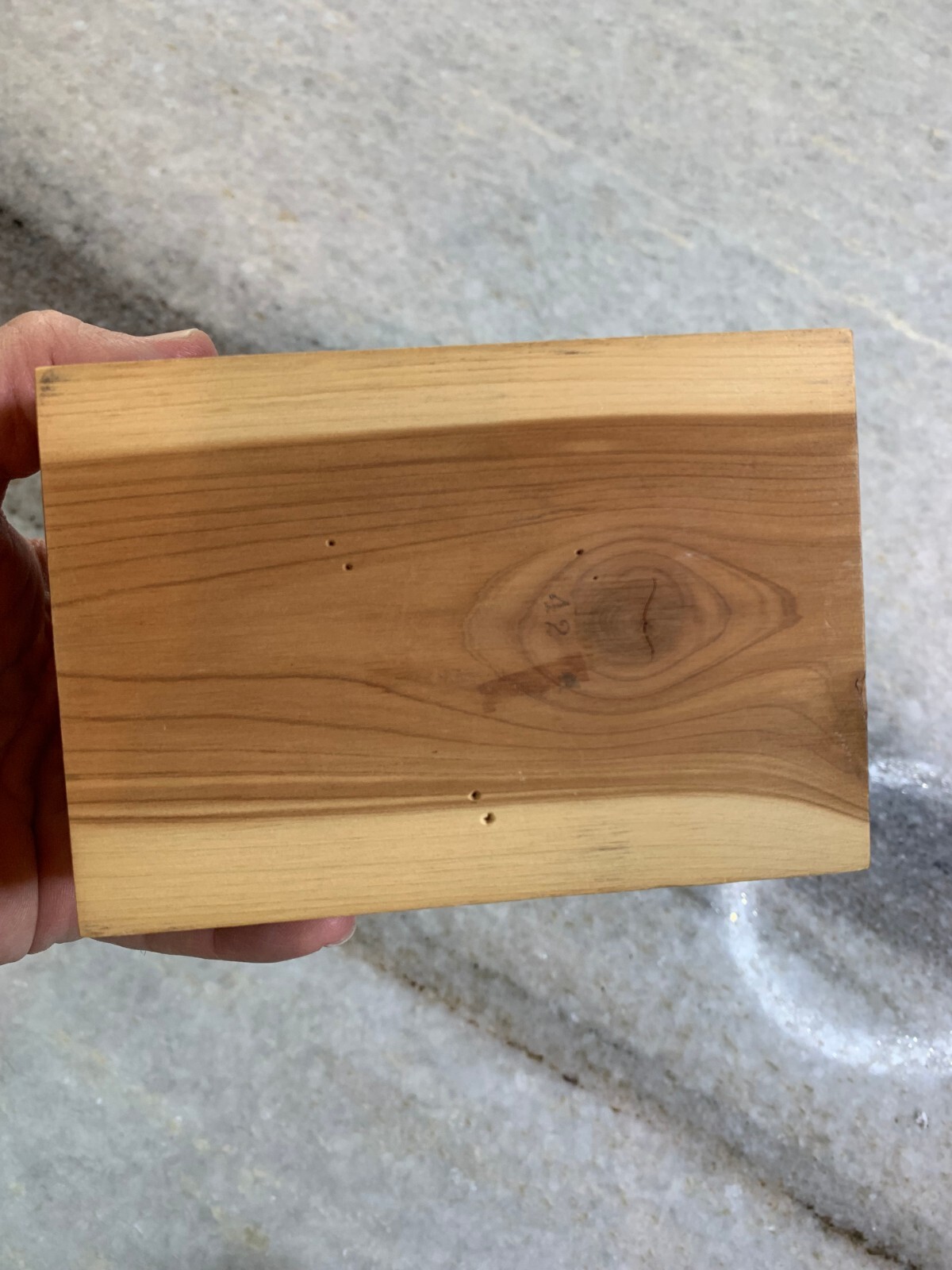 Antique Vintage 1940s Keepstake/Jewelry Cedar Treasure Box MOTHER Bar ...