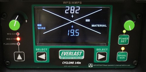 NEW Everlast Cyclone 140E MIG Welder 110v can do Flux Core 140Amp ...