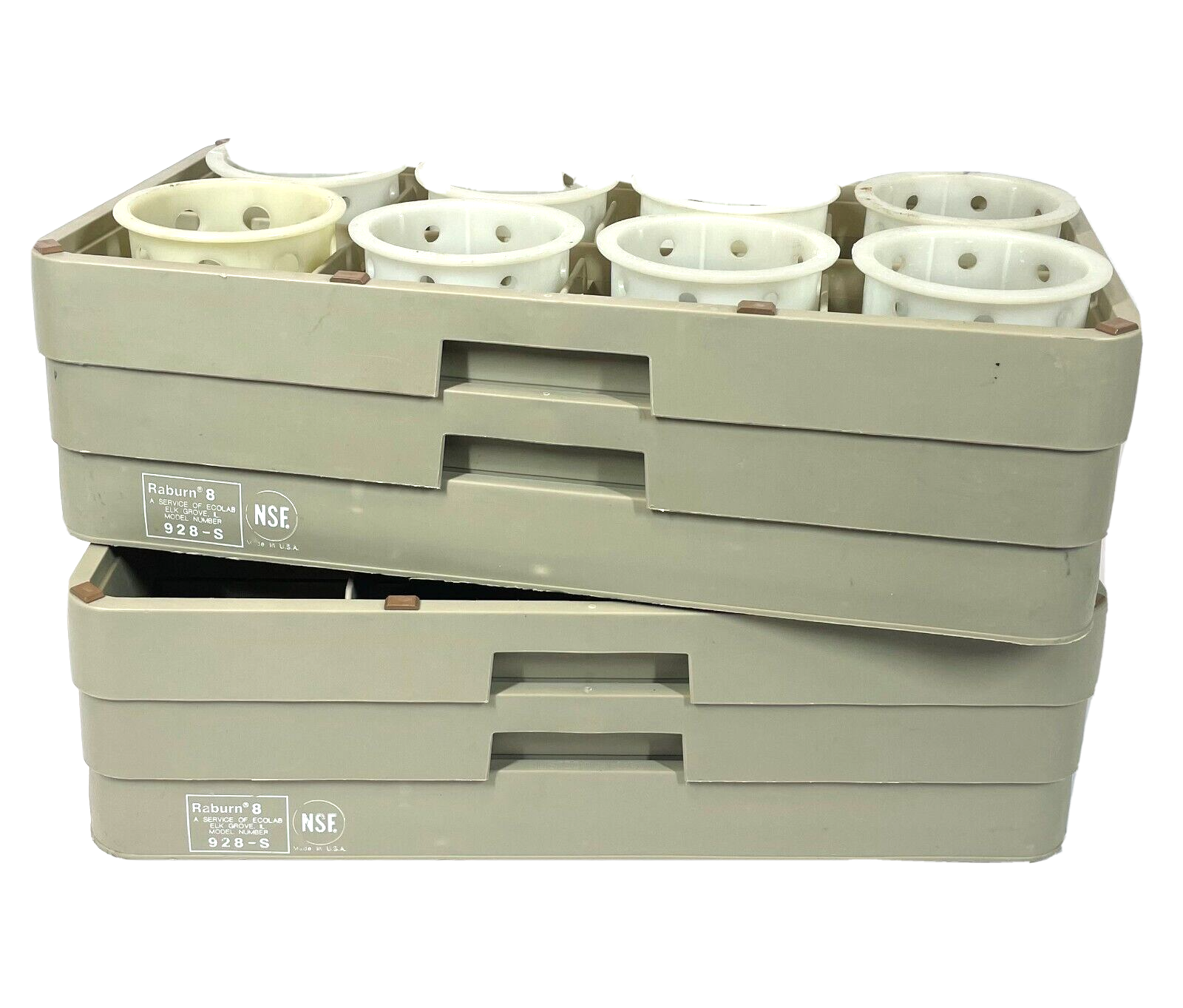 Lot of 2 RABURN 8 Flatware Dishwasher Rack 928-S NSF USA | eBay