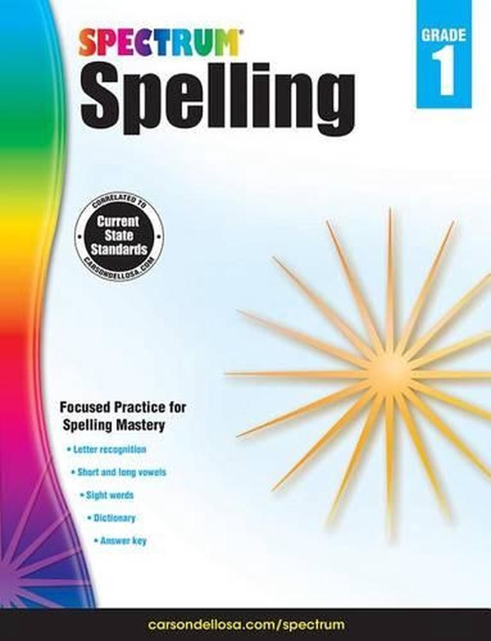 Spectrum Spelling, Grade 1: Volume 28 by Spectrum (English) Hardcover ...