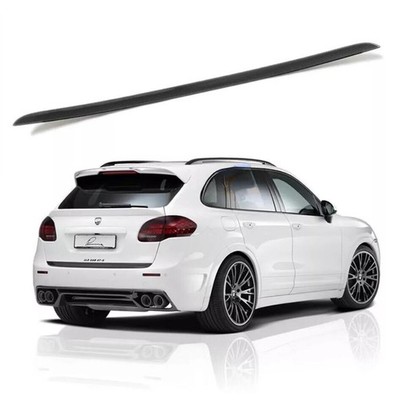 Carbon Fiber Tail Door Trunk Lid Strip Trim 11-18 X For Porsche Cayenne ...