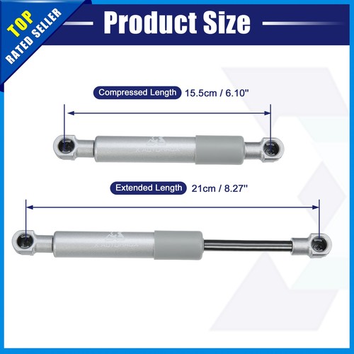 Pack of 2 8inch 150N/33Lbs Gas Struts Shocks Lift Supports Lid Stay ...