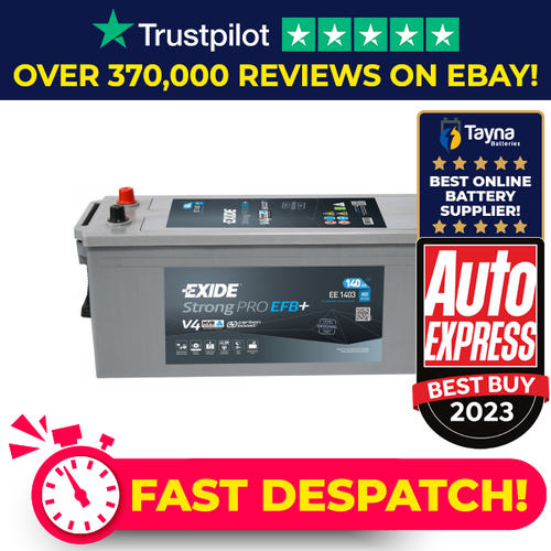EE1403 Exide Expert Battery 12V 140Ah | eBay UK