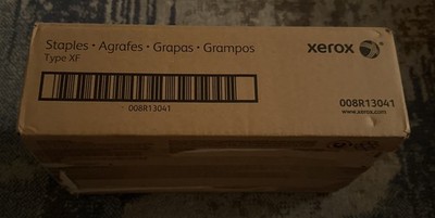 XEROX BOX OF 4 GENUINE STAPLE CARTRIDGES 008R13041 NEW SEALED | eBay