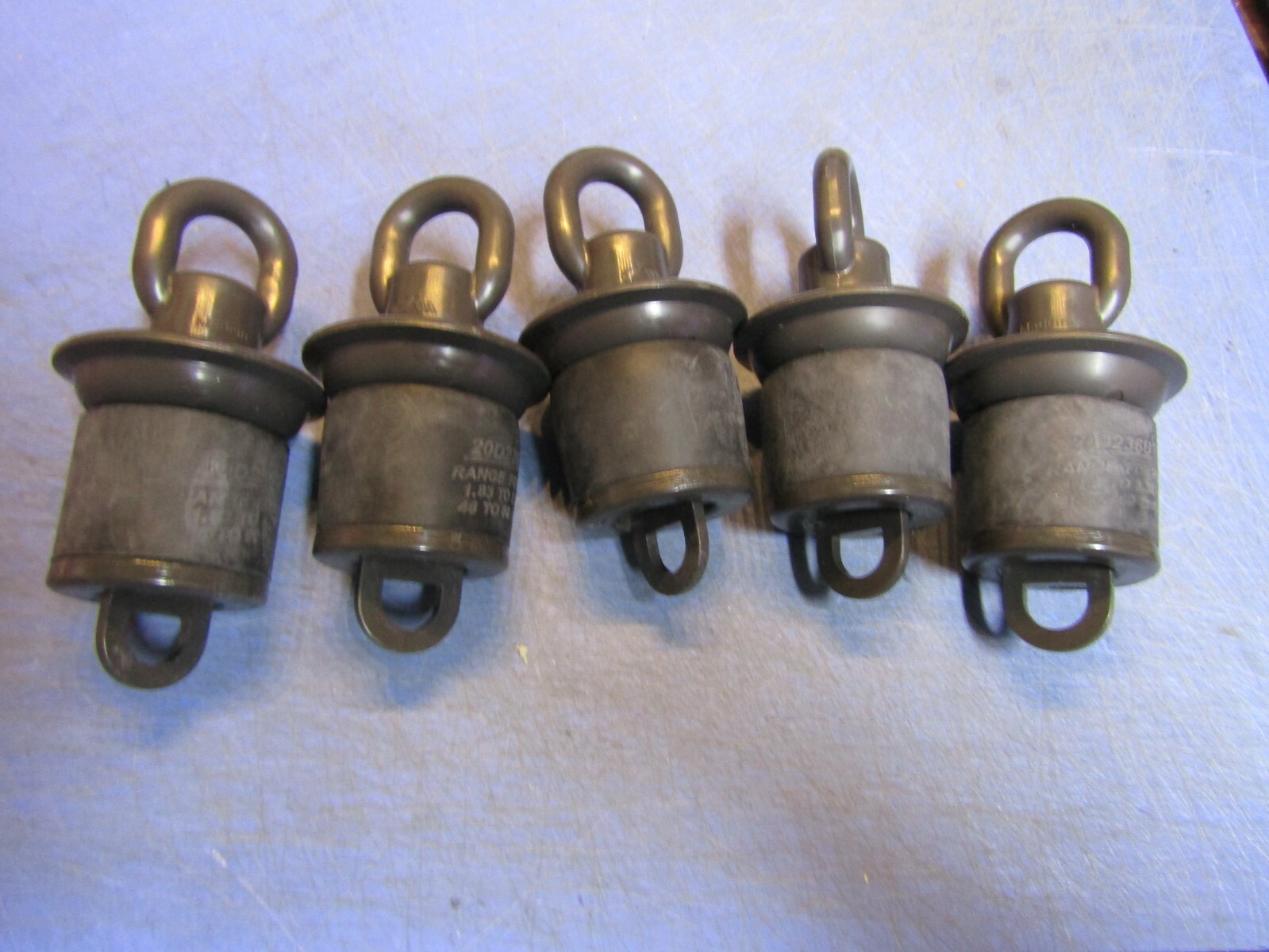 5 – Jackmoon 2" Blank Duct Plug 20D236U Range I.D. 1.83 to 2.36”. NEW ...