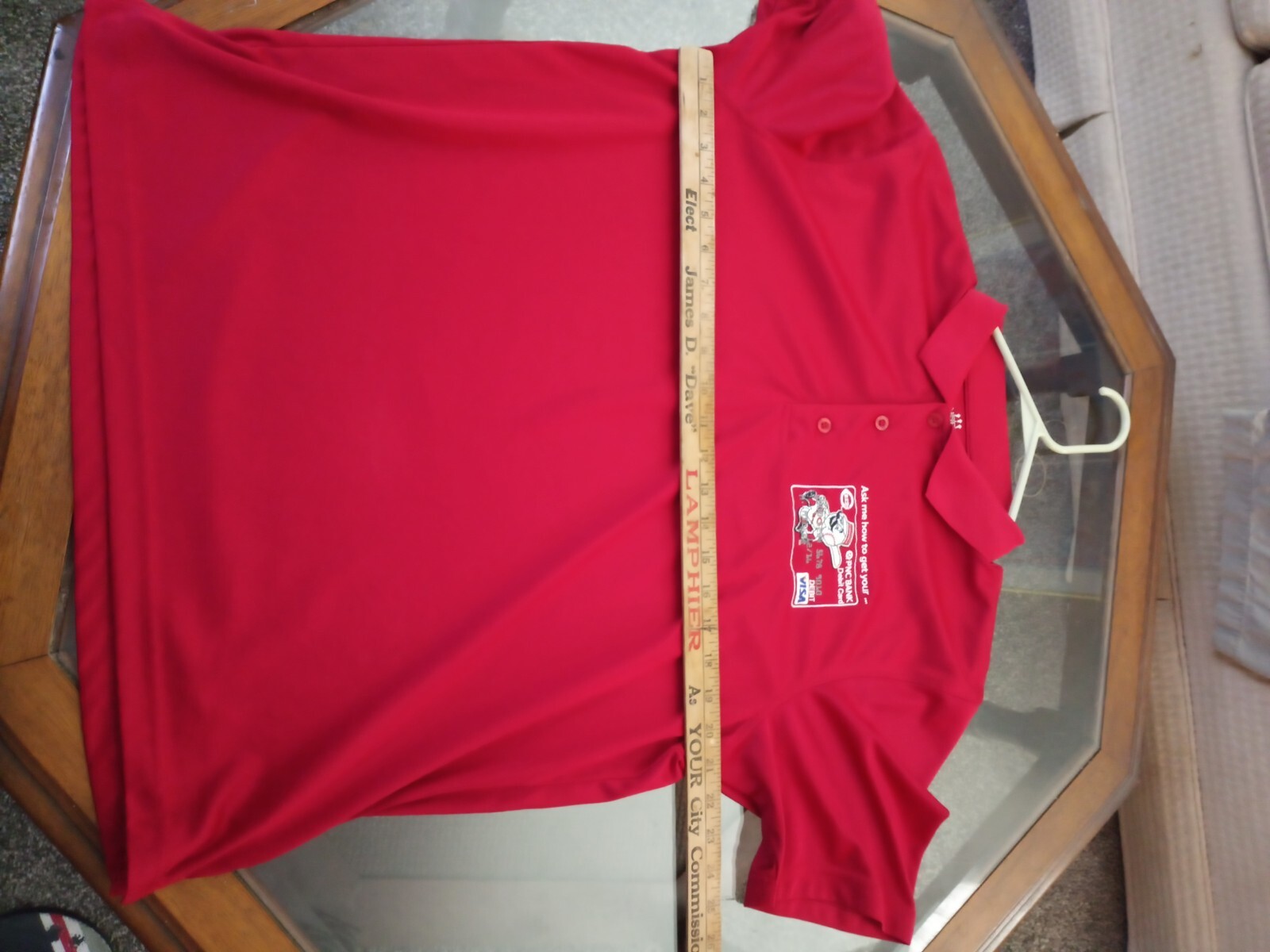 Cincinnati Reds PNC Bank Red Short Sleeve Golf Polo Shirt Unisex adult ...