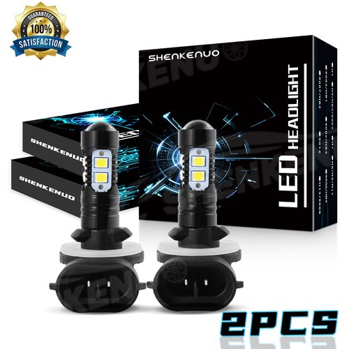 881 886 889 894 896 898 LED Fog Lights Bulbs Kit Upgrade 110W 5500LM ...
