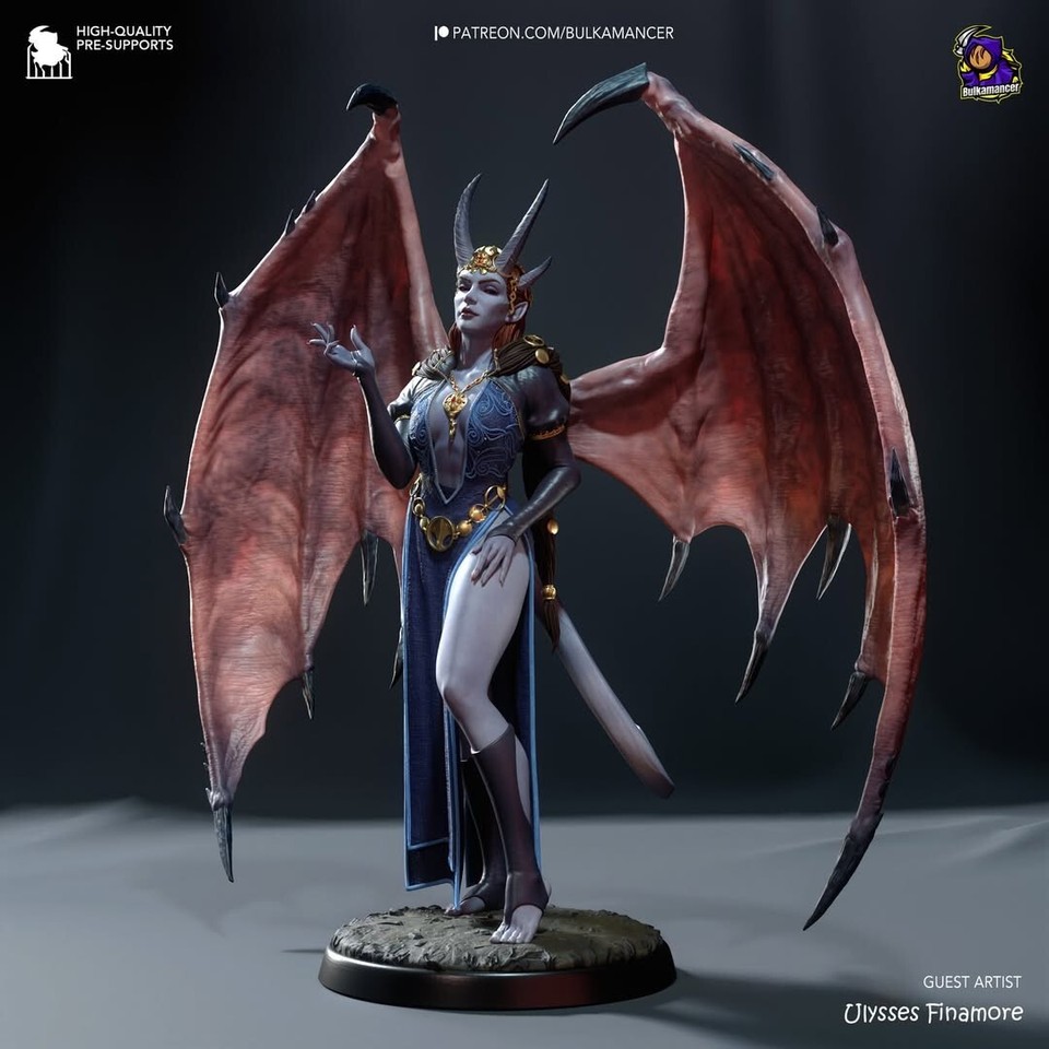 Baldur's Gate 3 Mizora hand-painted figure/statue (make to order) | eBay