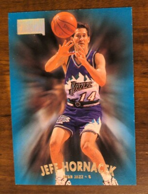 JEFF HORNACEK 1997-98 SkyBox Premium Basketball Card #26 Utah Jazz | eBay