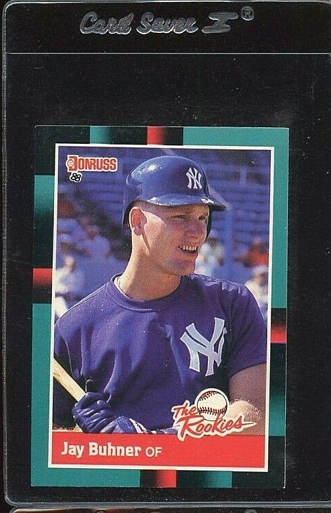 1988 DONRUSS THE ROOKIES #11 JAY BUHNER ROOKIE RC NEW YORK YANKEES | eBay