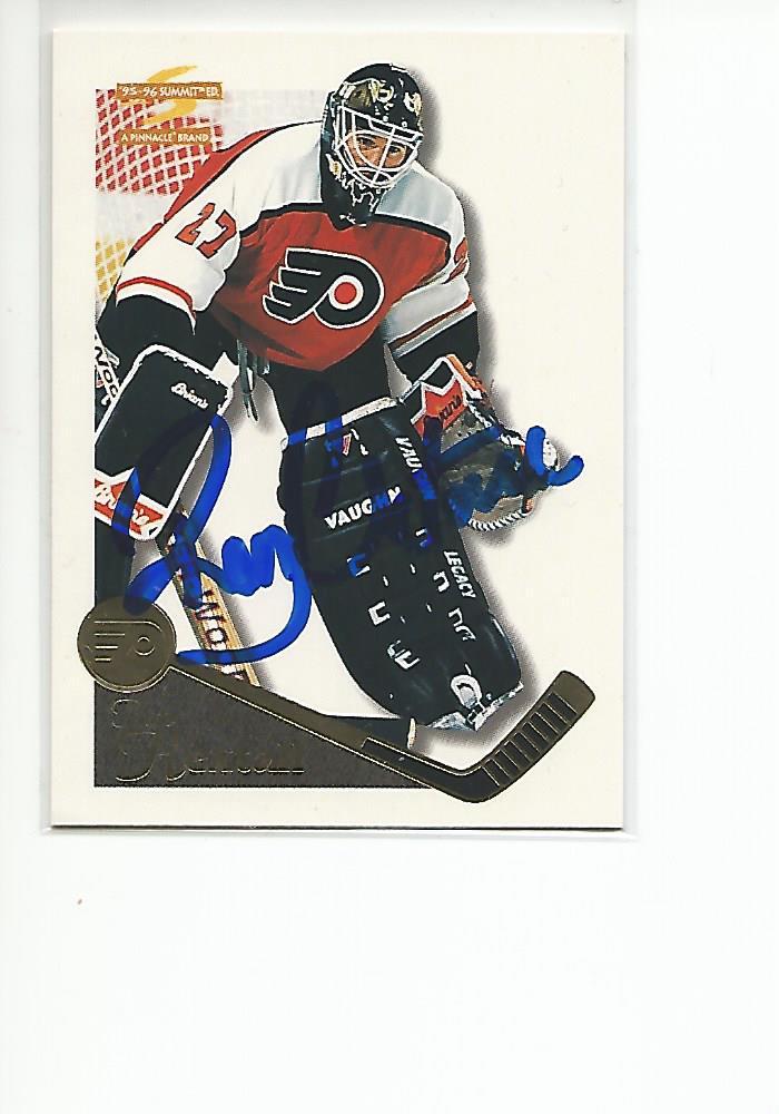 RON HEXTALL Autographed Signed 1995-96 Summit card #133 Philadelphia ...