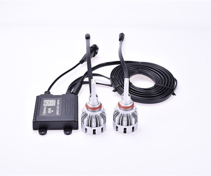 H11 H8 RGB Color-Change Fog Driving Light Lamp Kit WIFI Phone APP ...