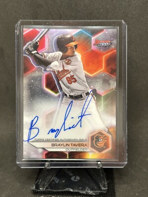 2023 Bowman’s Best Braylin Tavera Best of 2023 Prospect Auto #B23-BT ...
