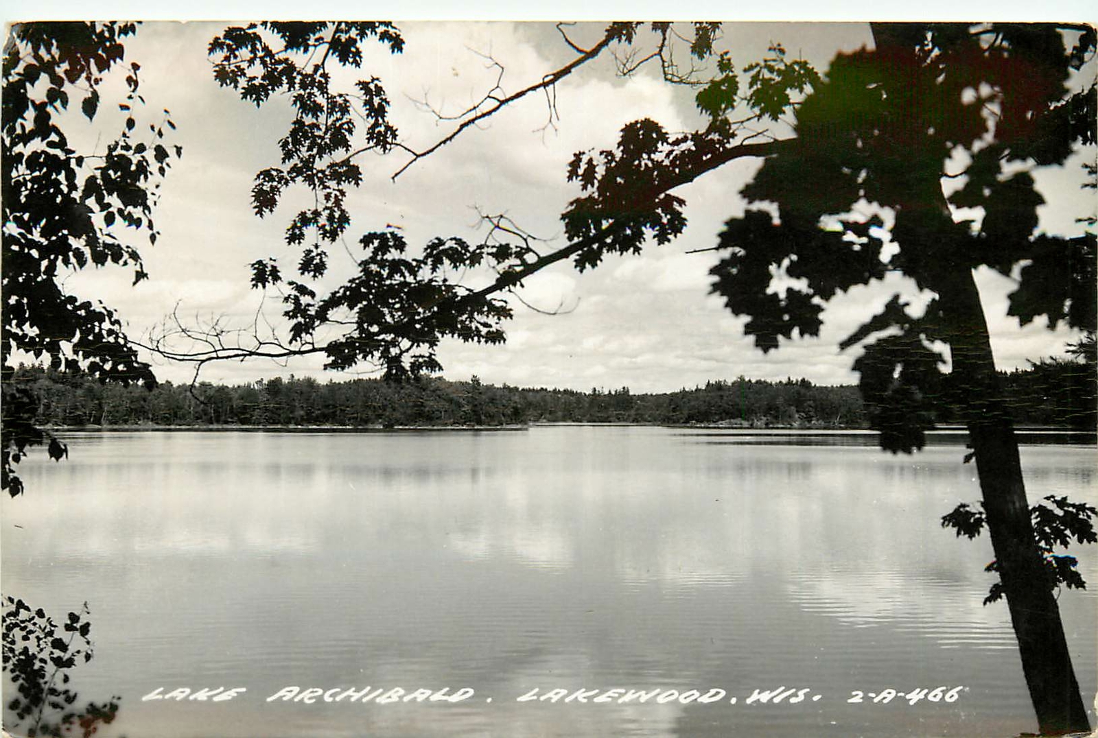 Wisconsin, WI, Lakewood, Lake Archibald 1959 Real Photo Postcard | eBay