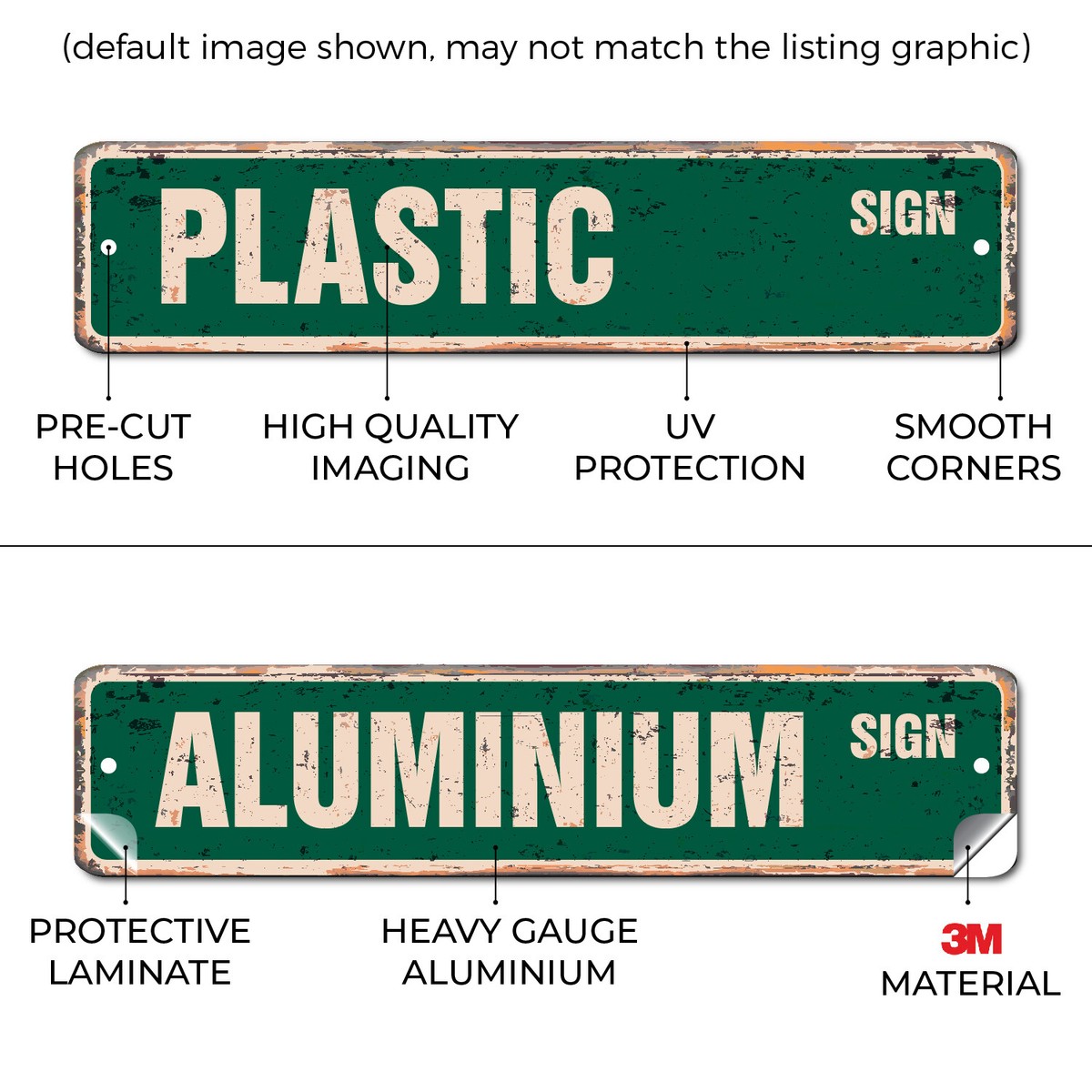 Vintage Street Sign Printable Large Vintage Style Metal Street Sign