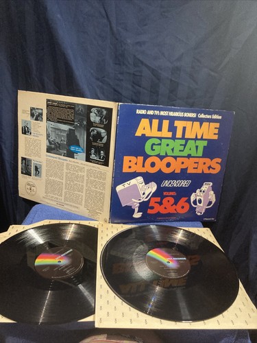 All-Time Great Bloopers Uncensored Volumes 5 & 6 1973 MC 824118 Musty ...