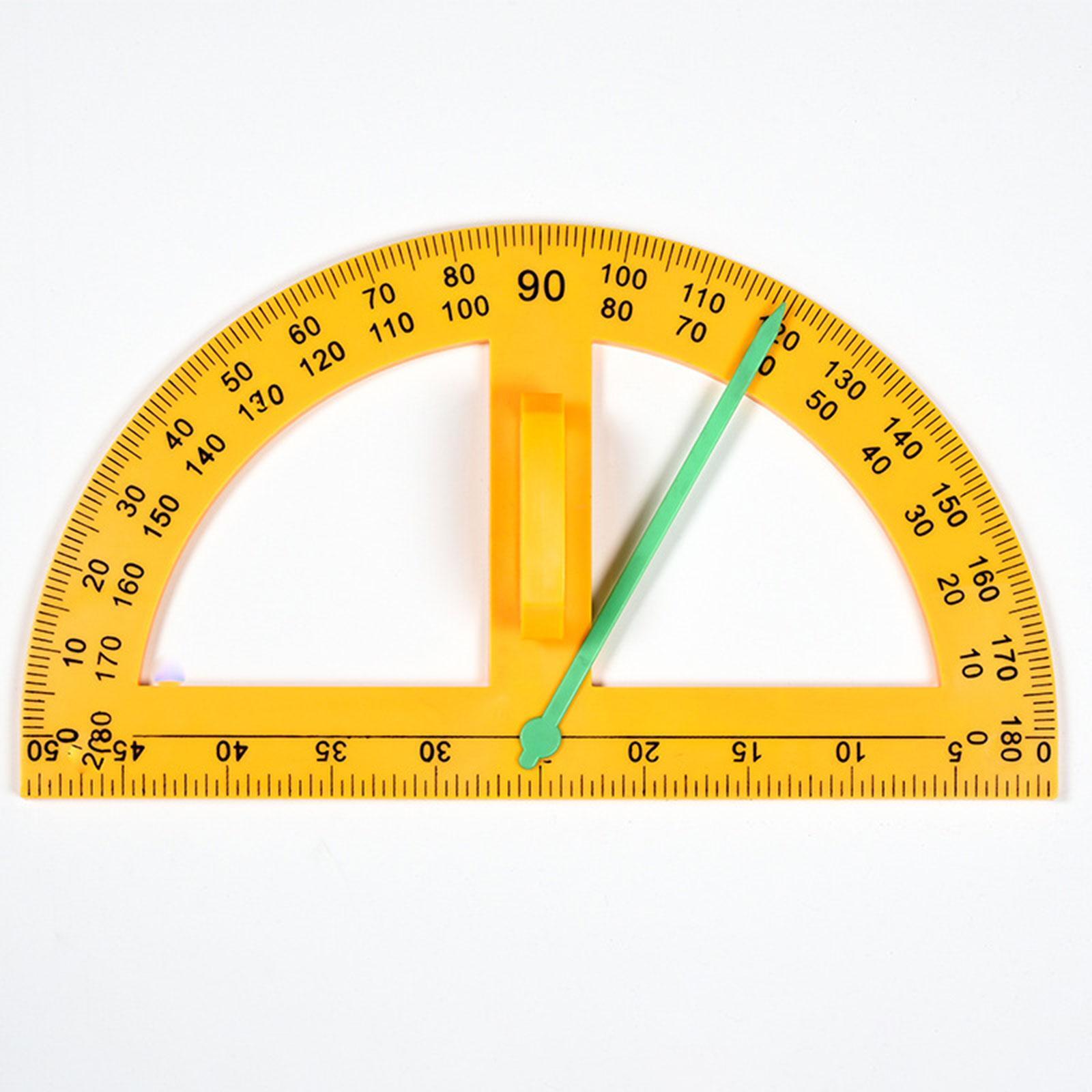 4Pcs Math Geometry Ruler Kit Teaching Aids Learning Tool Drafting ...