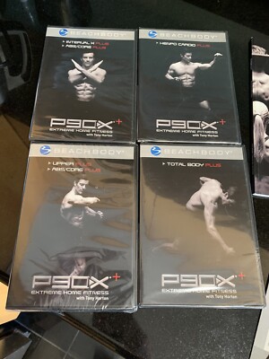 P90X Extreme Home Fitness with Tony Horton BEACHBODY DVD Box Set New | eBay