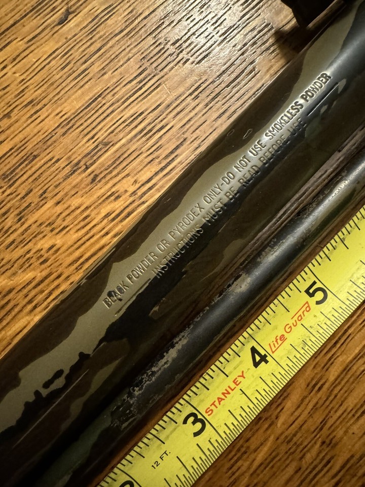 Thompson Center Tree Hawk 50 Cal Barrel W/Ramrod For Sale #3135 | eBay