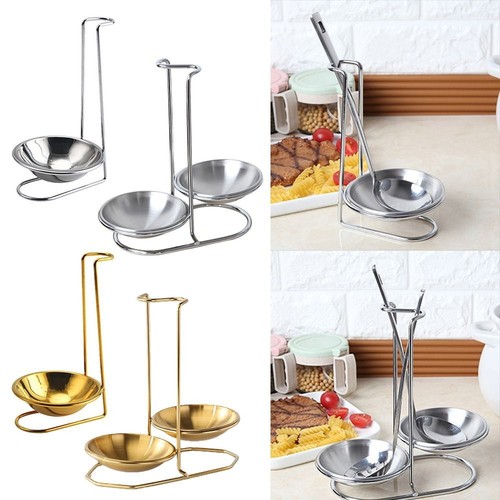 Ladle Soup Spoon Rest Stand Spoon Utensil Rack Tableware Storage Shelf ...