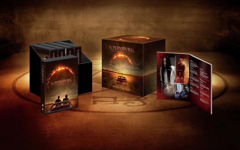 Supernatural: The Complete Series Seasons 1-15 (DVD Box Set, 86-Disc ...