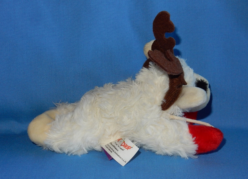 Dreamworks Lamb Chop with Antlers Plush Dog Squeak Toy 6 1/2" | eBay