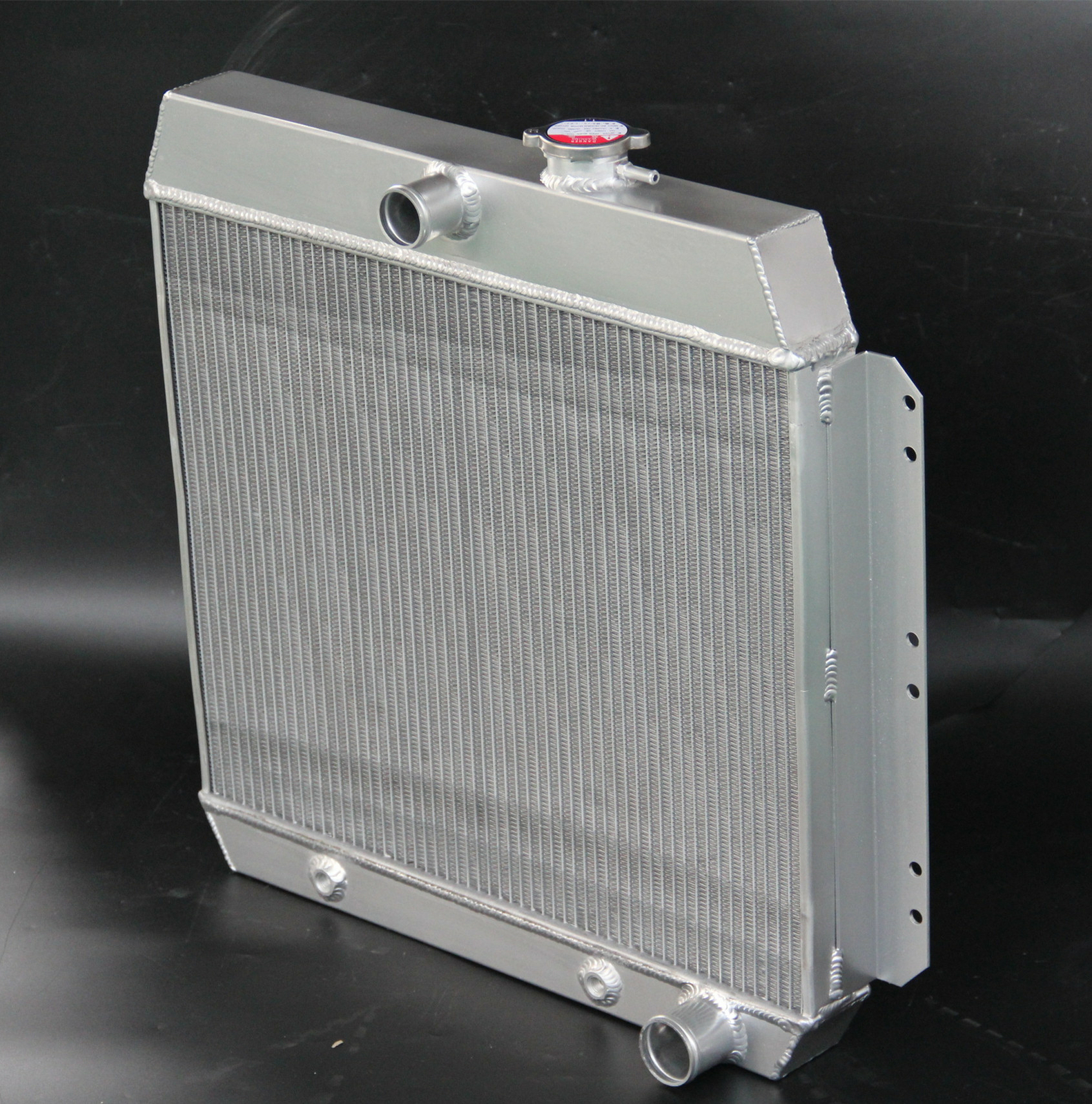 Aluminum Radiator Fit 49-54 Chevy Bel Air Fleetline Styleline Deluxe V8 ...