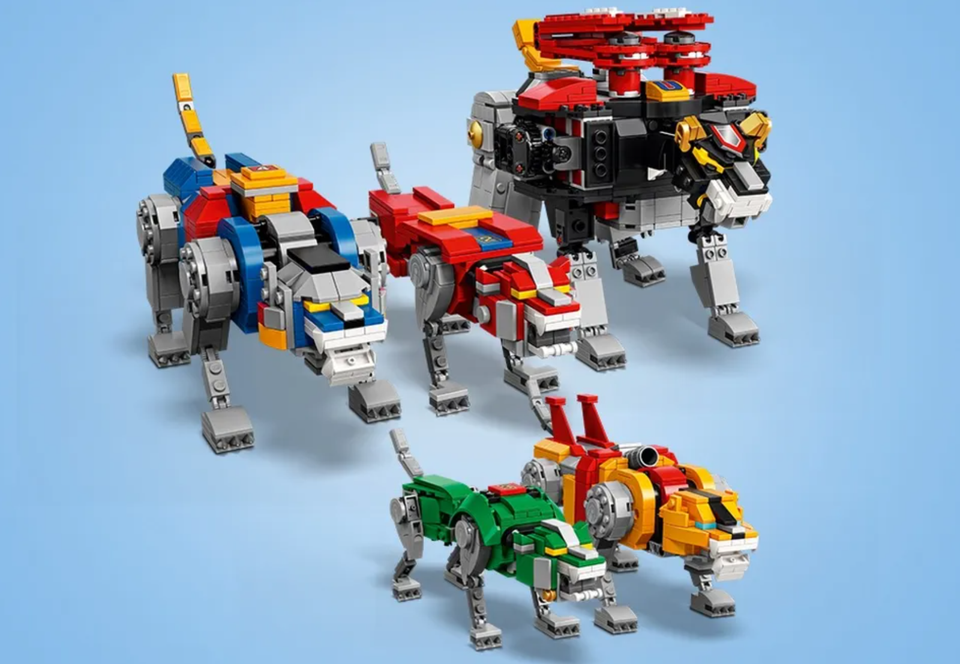 21311 Ideas: Voltron Transformers Building Blocks Toy Bricks Set 2 ...