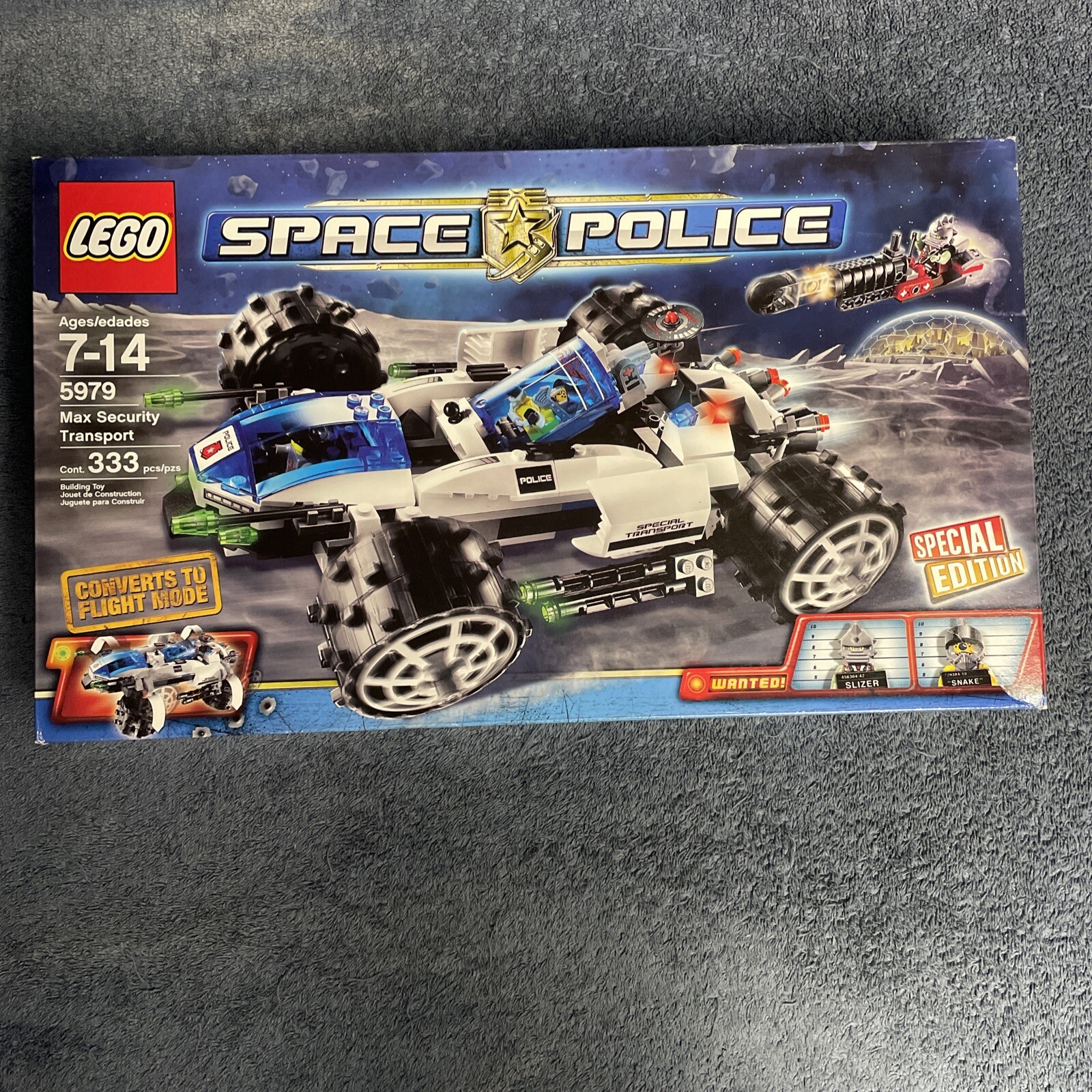 LEGO Space Police 3 5979 Max Security Transport New Sealed | eBay