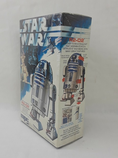 Vintage 1977 MPC Star Wars R2-d2 Model Kit 1-1912 M2 for sale online | eBay
