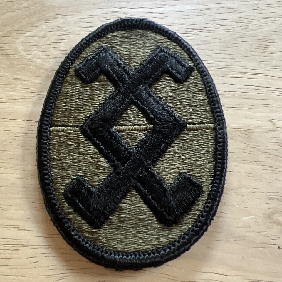 Vietnam Era U.S. Army 120th ARCOM Army Reserve Command Merrow Subdued ...