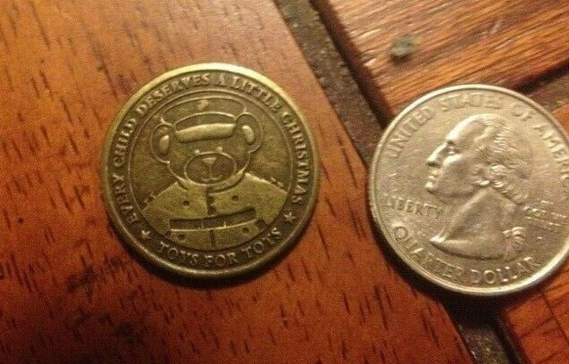 Vintage USMC United States Marine Corps Semper Fidelis Coin | eBay