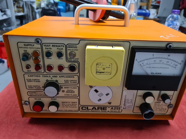 Clare A255 Series 2 Bench Pat Tester for sale online | eBay